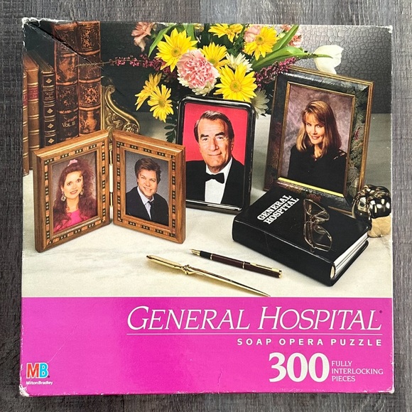 Games | Vintage 30piece General Hospital Soap Opera Memorabilia Puzzle ...
